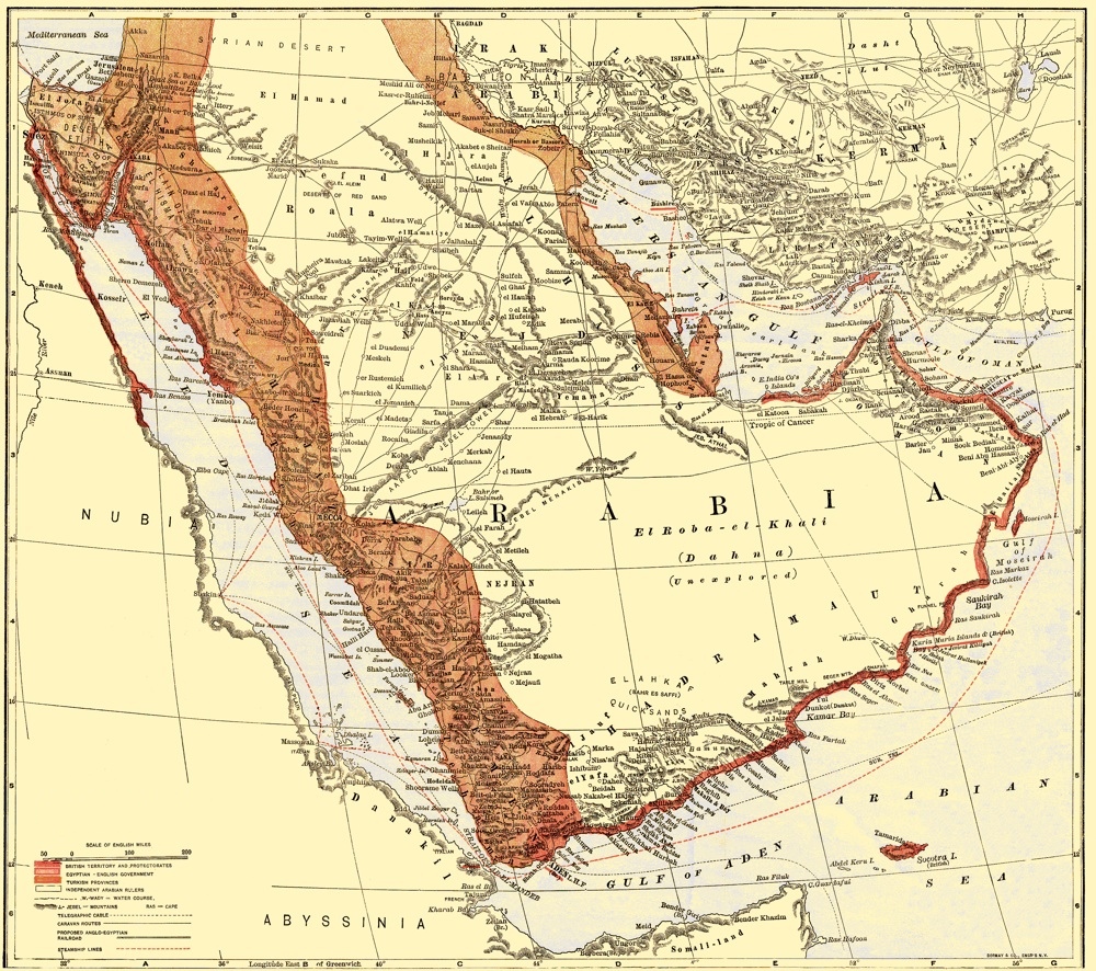 Arabian Peninsula - Turkey in the First World War